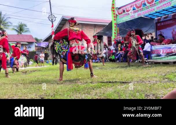 Balikpapan-Indonesia September 1st,2024 A performance of the kuda ...