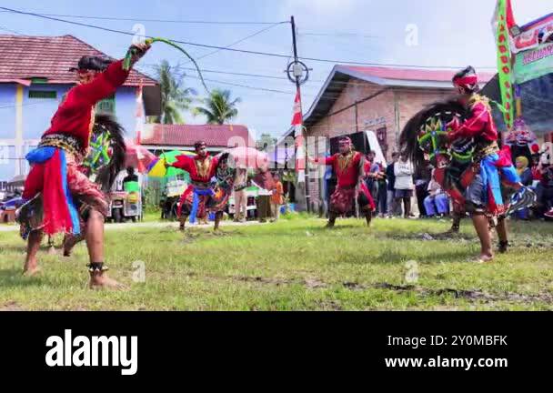 Balikpapan-Indonesia September 1st,2024 A performance of the kuda ...