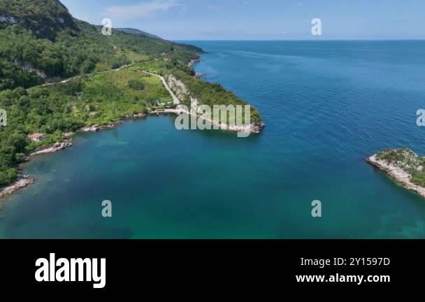 Gideros Bay, which bears the traces of the Genoese, where pirates took ...