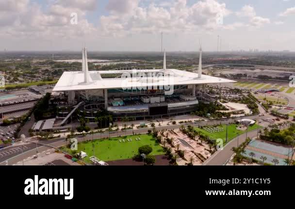 Miami, FL, USA - August 24, 2024: Epic USA architecture, Miami Hard ...