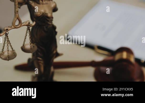 Courtroom concept themis symbol Stock Videos & Footage - HD and 4K ...