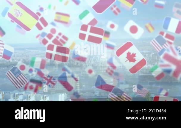 Background country diversity flags Stock Videos & Footage - HD and 4K ...