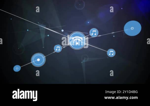 Illustration connection connectivity interface Stock Videos & Footage ...