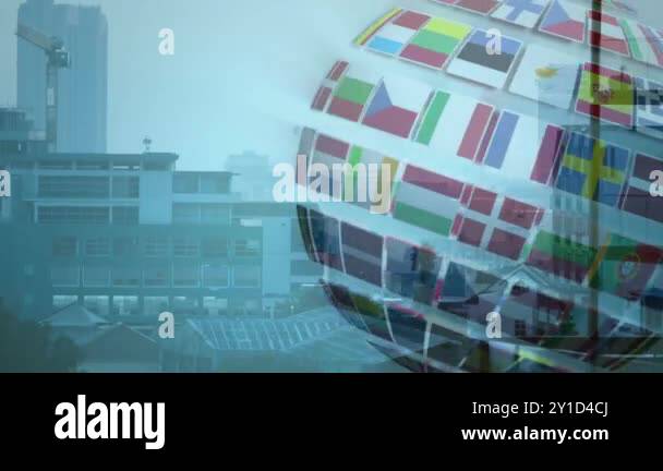 Flags world globalization Stock Videos & Footage - HD and 4K Video ...