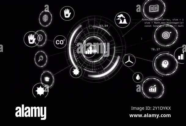 Environmental data visualization Stock Videos & Footage - HD and 4K ...