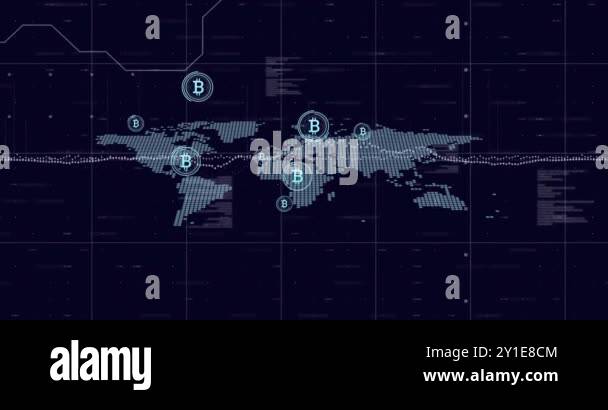 Blockchain transaction symbols Stock Videos & Footage - HD and 4K Video ...