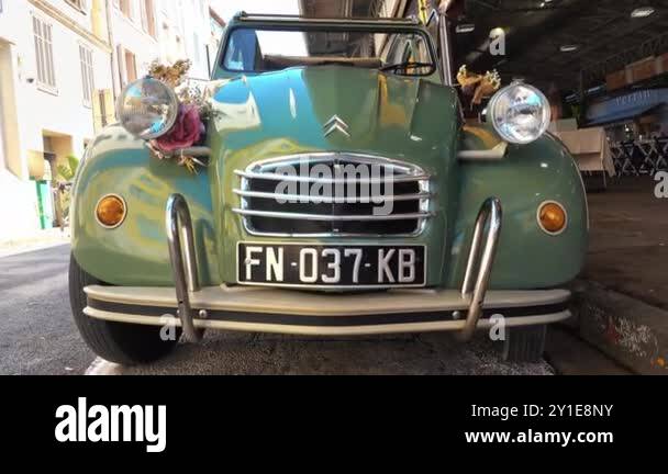 Green citroen 2cv car Stock Videos & Footage - HD and 4K Video Clips ...
