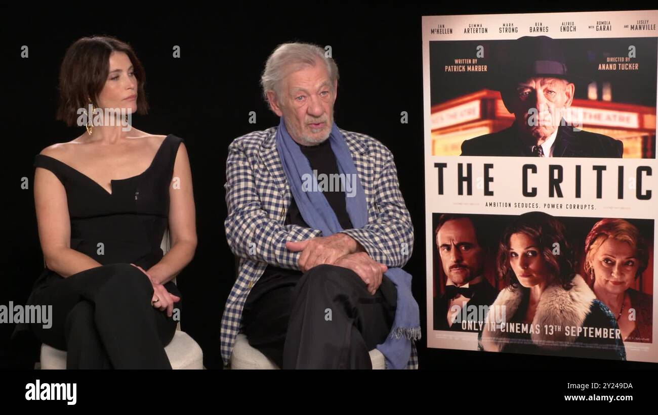 Sir Ian McKellen and Gemma Arterton talk about their roles in 1930s ...