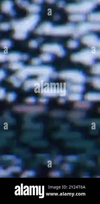 Static noise of flickering detuned TV screen. Stock. TV noise ...