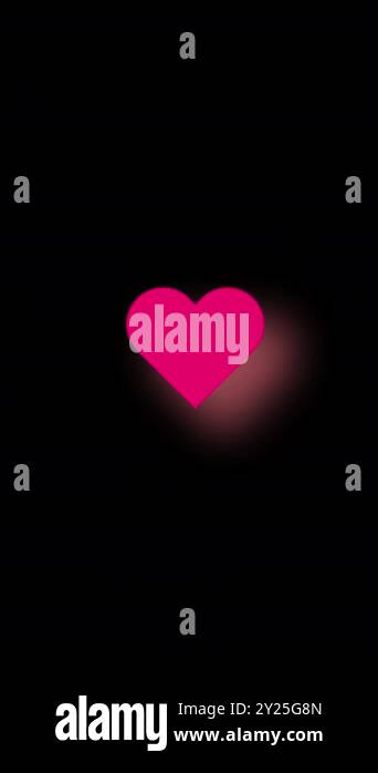 Red Heart 3D beat or pulsating animation Emoji. HD Smiley Emotion Icon ...