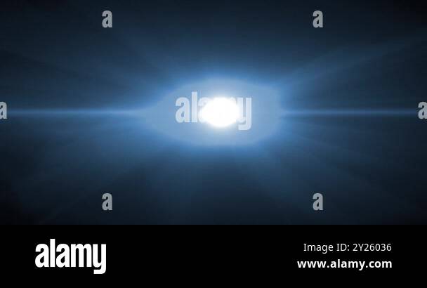 abstract blue light leaks and lens flare overlays, cool cold tint color ...