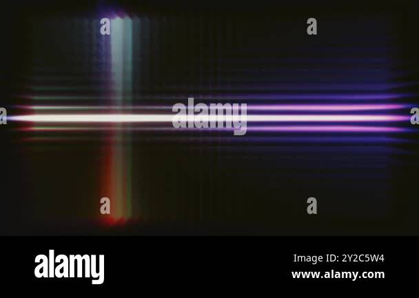 Abstract colorful gradient neon glowing line, animated moving led light. 3d rendering ...