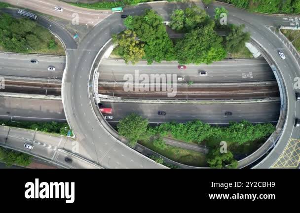 Hong Kong - September 1st, 2024: Tai Chung Kiu Road, A Vital Urban ...