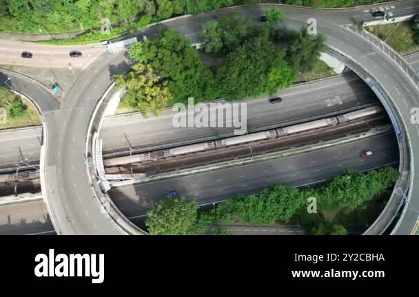 Hong Kong - September 1st, 2024: Tai Chung Kiu Road, A Vital Urban ...