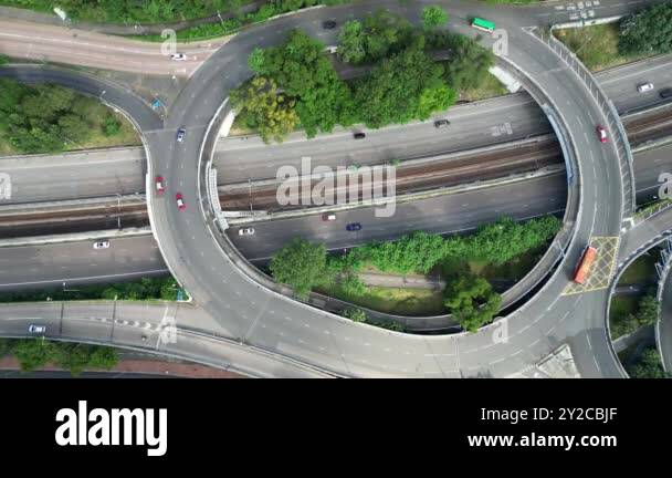 Hong Kong - September 1st, 2024: Tai Chung Kiu Road, A Vital Urban ...
