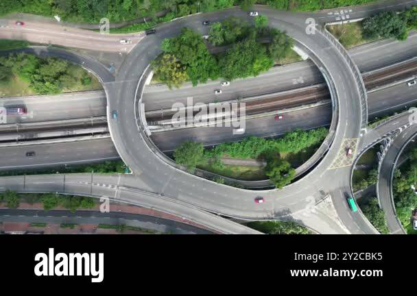 Hong Kong - September 1st, 2024: Tai Chung Kiu Road, A Vital Urban ...