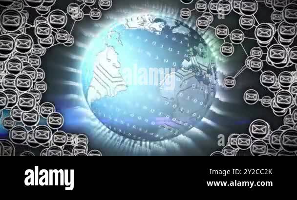 Data communication symbols Stock Videos & Footage - HD and 4K Video ...