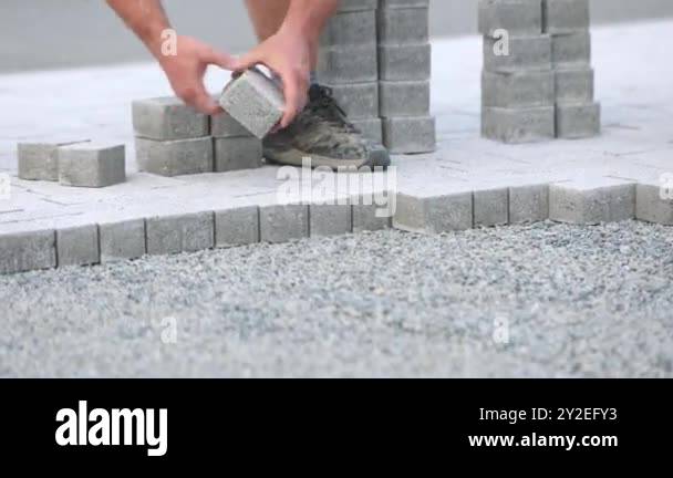 Concrete paving texture top view Stock Videos & Footage - HD and 4K ...