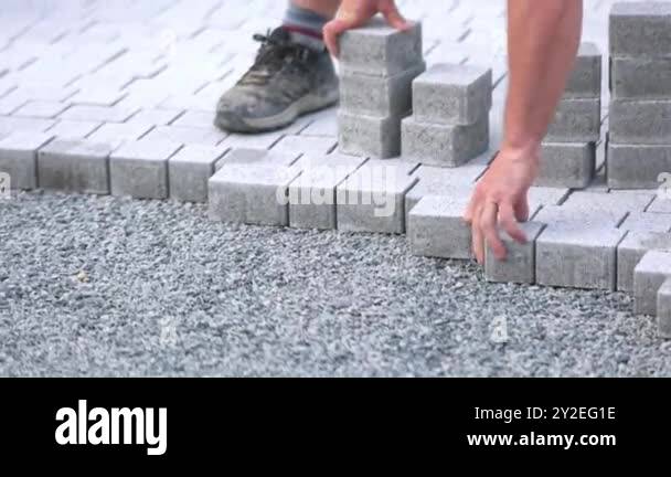 Architecture floor paving tiles tiles Stock Videos & Footage - HD and ...