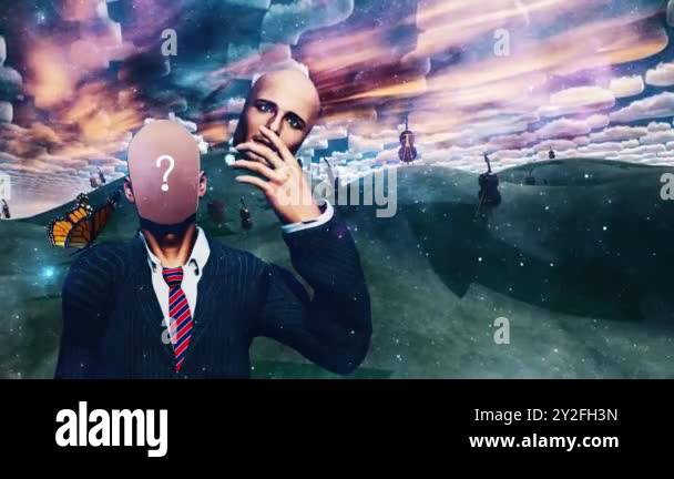 Question mark in sky landscape Stock Videos & Footage - HD and 4K Video ...