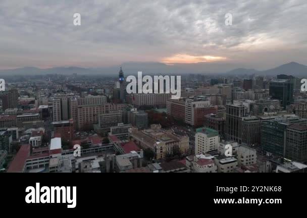 Behold the sprawling beauty of Santiago, Chile, as captured from the ...