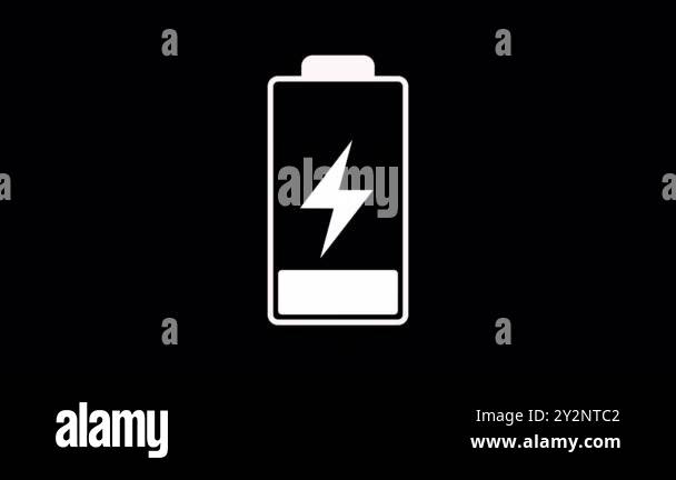 Battery Charging Animation. Battery Icon Animation. Battery Charge ...