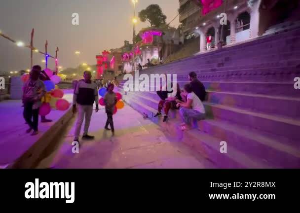 Varanasi, Uttar Pradesh, India - November 21 2022: Architecture view of ...