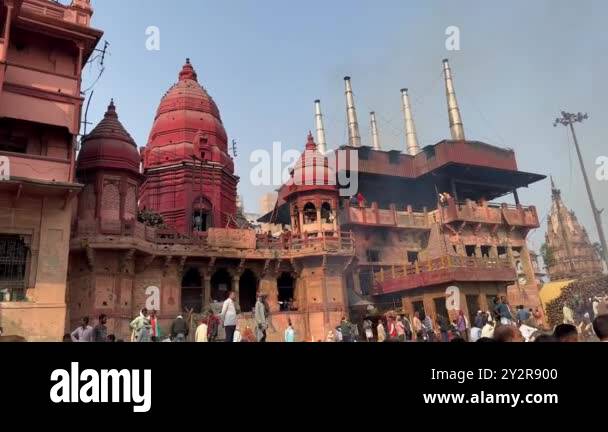 Varanasi, Uttar Pradesh, India - November 21st, 2022: Video of ...