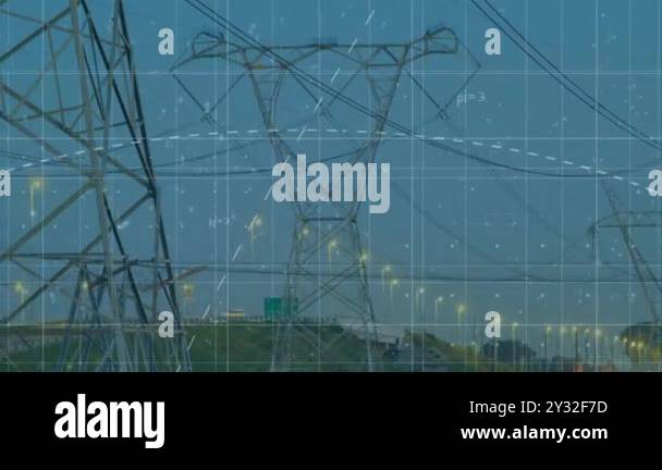 Electricity distribution towers Stock Videos & Footage - HD and 4K ...