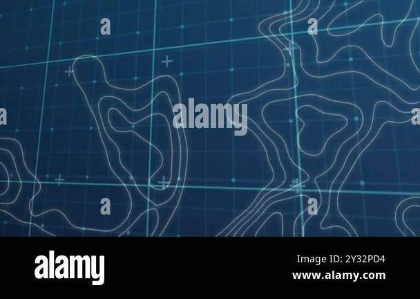 Cartography data map topography Stock Videos & Footage - HD and 4K ...