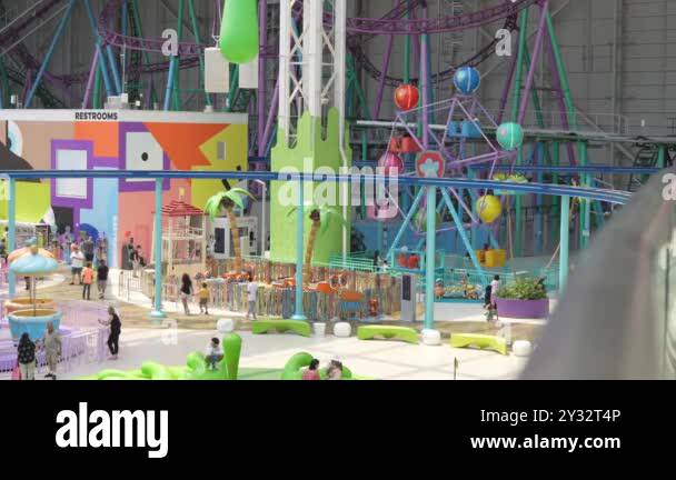 East Rutherford, New Jersey - July 15, 2023: Nickelodeon Universe ...