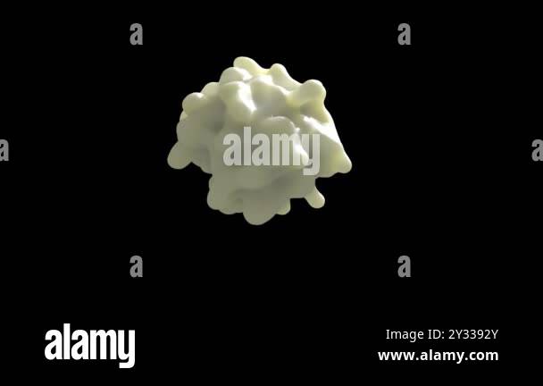 3d butter splash on black Stock Videos & Footage - HD and 4K Video ...