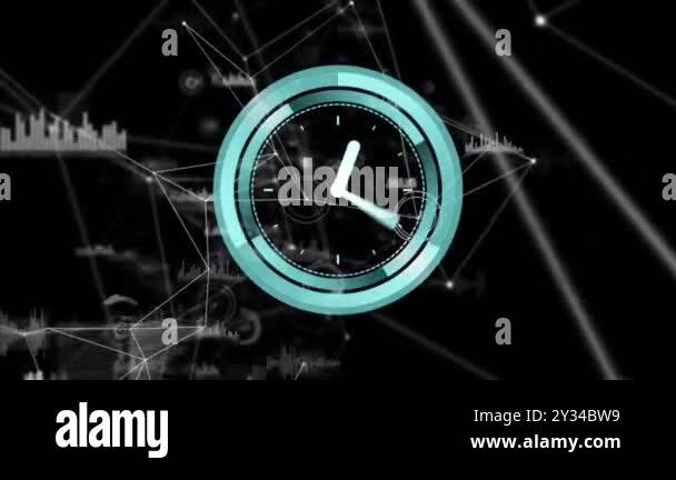 Futuristic data visualization concept hands Stock Videos & Footage - HD ...