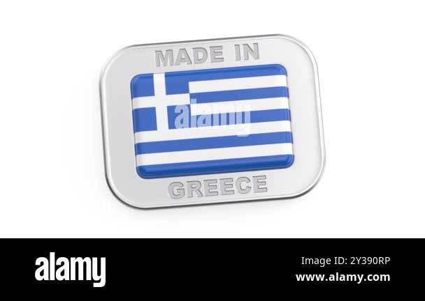 Made in greece badge Stock Videos & Footage - HD and 4K Video Clips - Alamy
