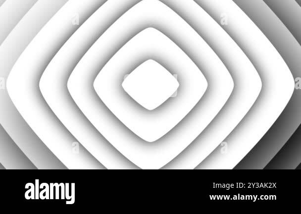 Abstract bright white minimal modern background. Seamless loops animation. Dynamic modern ...