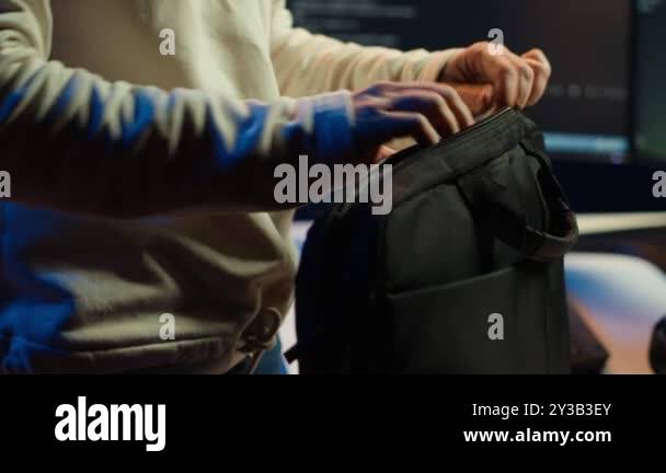 Computer scientist unpacking laptop Stock Videos & Footage - HD and 4K ...