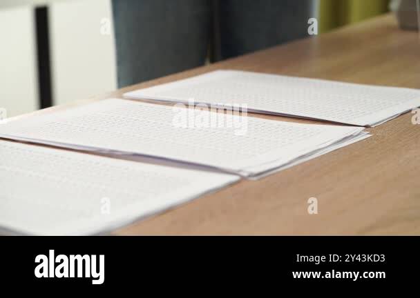Group of teenage school boys and girls in auditorium. High school ...