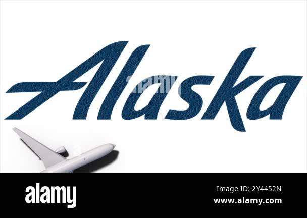 Alaska logo Stock Videos & Footage - HD and 4K Video Clips - Alamy