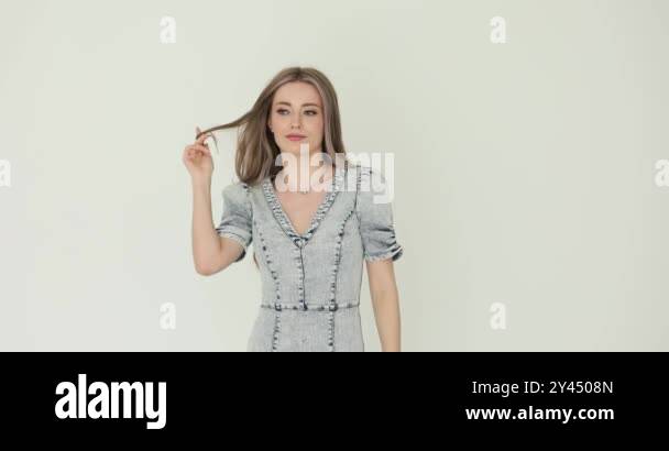 Lady cheeky smile Stock Videos & Footage - HD and 4K Video Clips - Alamy