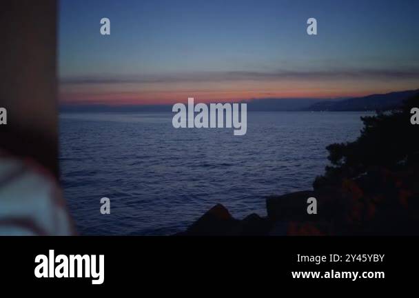 Dusk scene ocean scene coastal light Stock Videos & Footage - HD and 4K ...