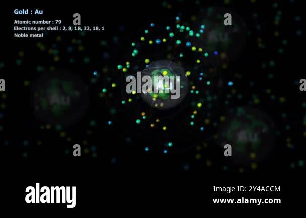 Gold atoms Stock Videos & Footage - HD and 4K Video Clips - Alamy
