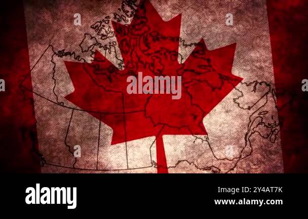 Canadian map canada flag Stock Videos & Footage - HD and 4K Video Clips ...