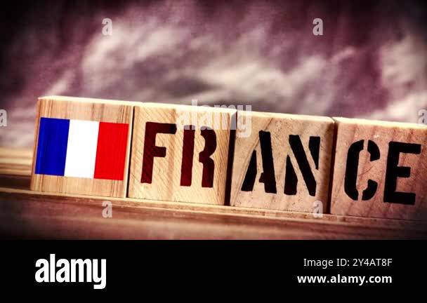 French flag word france Stock Videos & Footage - HD and 4K Video Clips ...