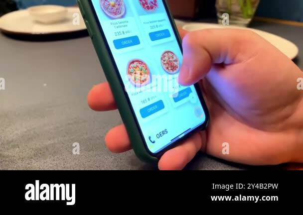 Pizza food menu restaurant Stock Videos & Footage - HD and 4K Video ...