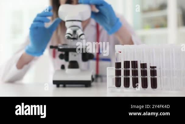 Pathology lab technician using Stock Videos & Footage - HD and 4K Video ...