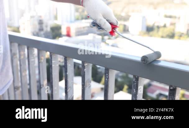Painting railings Stock Videos & Footage - HD and 4K Video Clips - Alamy