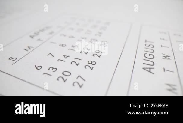Months and annual planning Stock Videos & Footage - HD and 4K Video ...