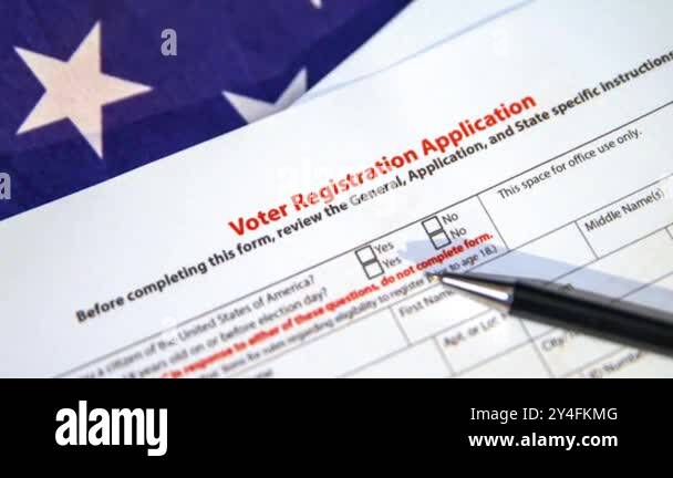 Voter registration application Stock Videos & Footage - HD and 4K Video ...