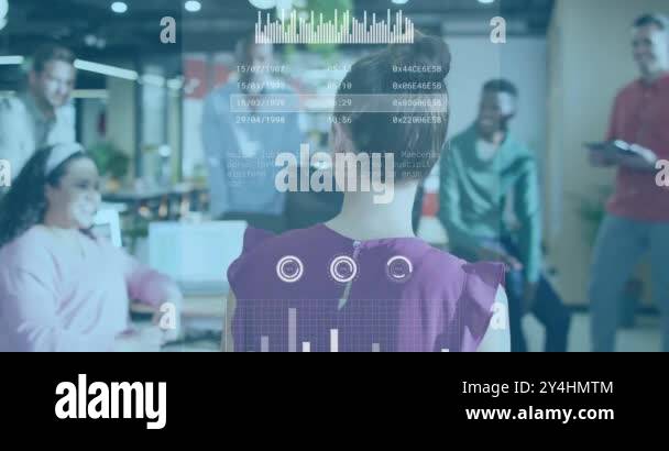 Data Analytics And Biometric Information Animation Over Diverse