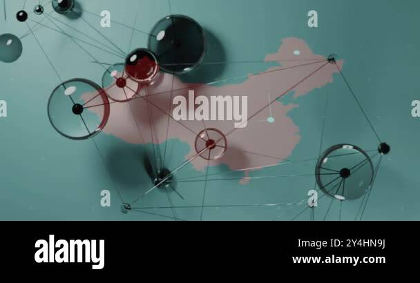 Internet nodes map Stock Videos & Footage - HD and 4K Video Clips - Alamy